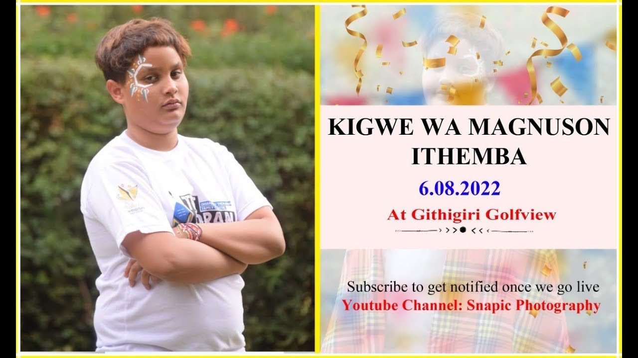 Kikuyu Traditional Ithemba-Kigwe wa Magnuson Ithemba Ceremony - YouTube