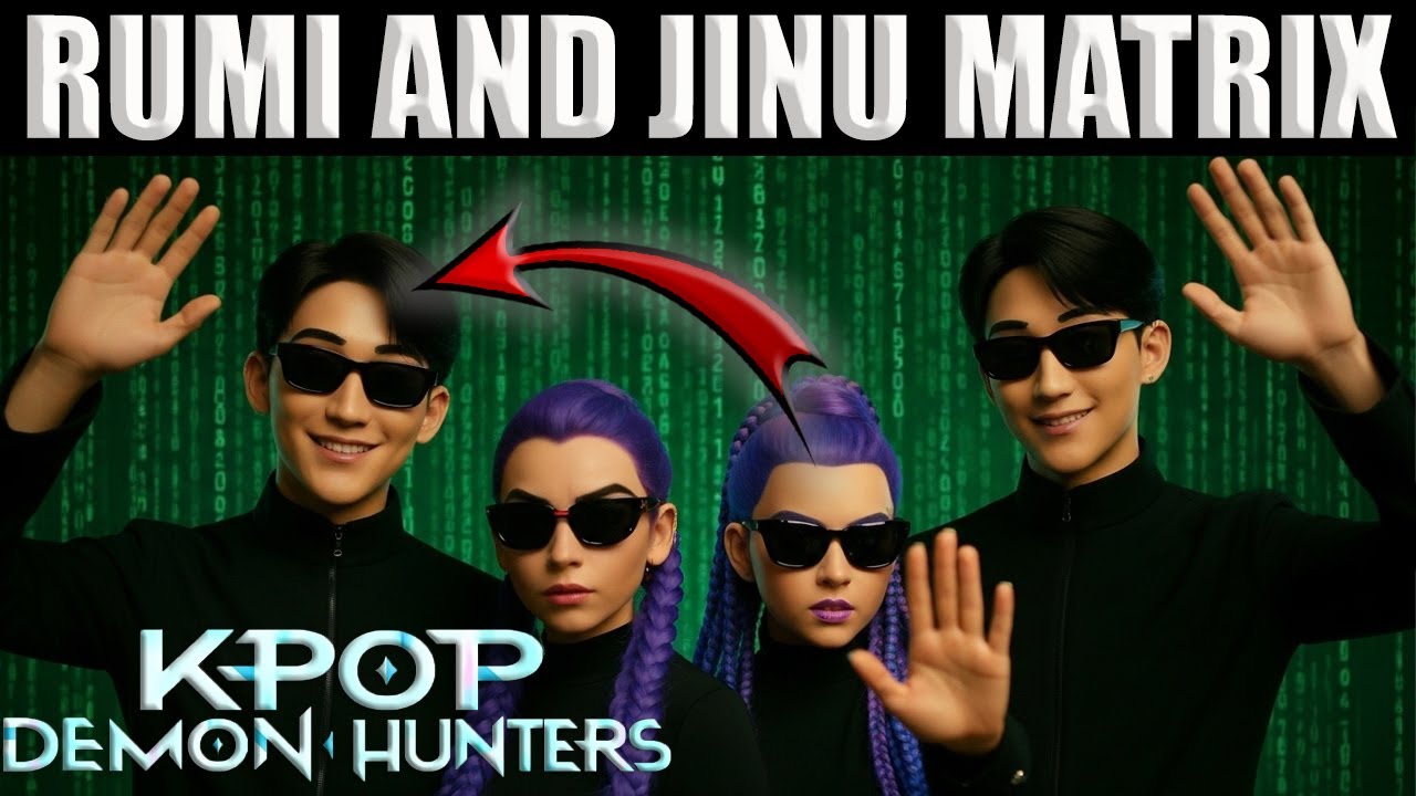 KPop Demon Hunters | Rumi and Jinu in Matrix | Golden fan-made Official ...