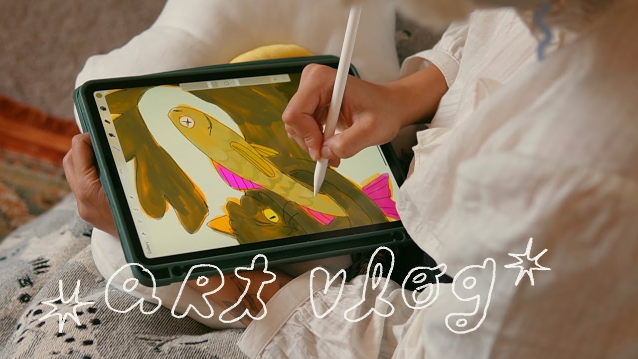 mini studio catch up: lots of digi drawing & traveling for an art ...