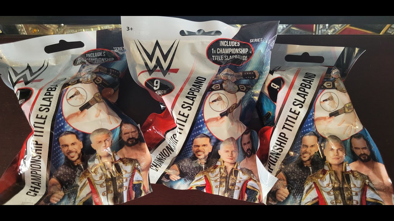 Gabbin' With Oof: Episode 4: Gabbin' About WWE Championship Slapbands ...