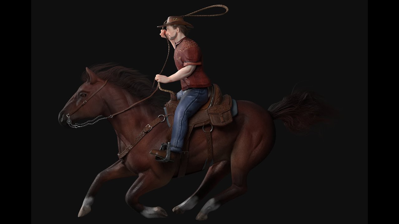 Cowboy Environment Short - YouTube