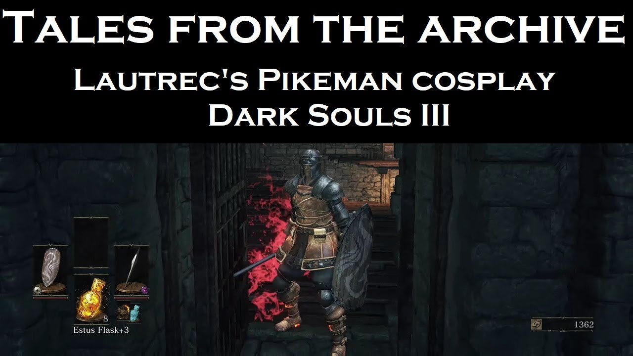 Tales from the archive Lautrec's Pikeman cosplay Dark Souls III - YouTube