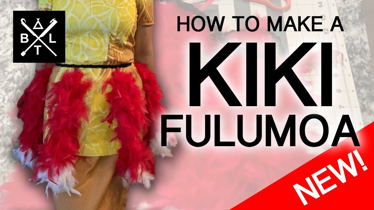Tutorial: How to Make a Kiki Fulumoa (Glue method) - YouTube