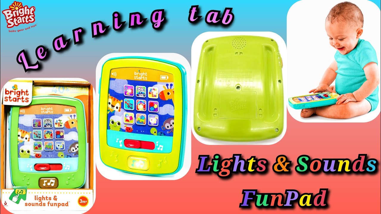Bright Starts Lights and Sounds Musical Learning FunPad {Tablet ...
