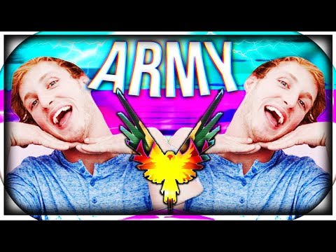 Logan Paul Maverick! Meet Logan Paul's ARMY! - YouTube