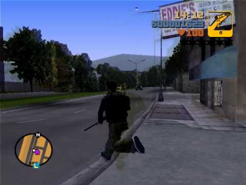 gta 3 (PSP) game play - YouTube