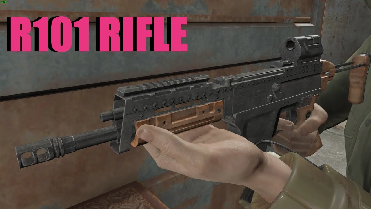Fallout 4 Mod Review - R101 Rifle - YouTube