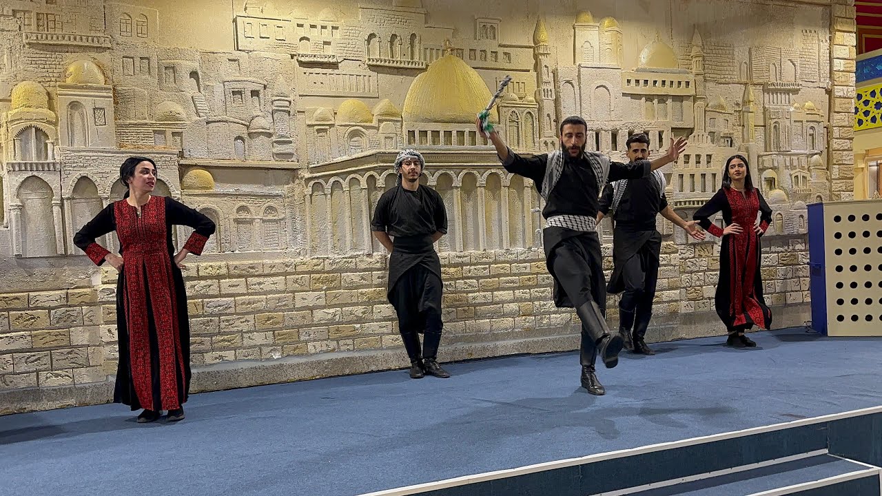 Traditional Palestinian Folklore in Global Village Dubai - YouTube