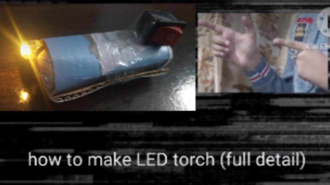 how to make a LED torch 🔦 - YouTube