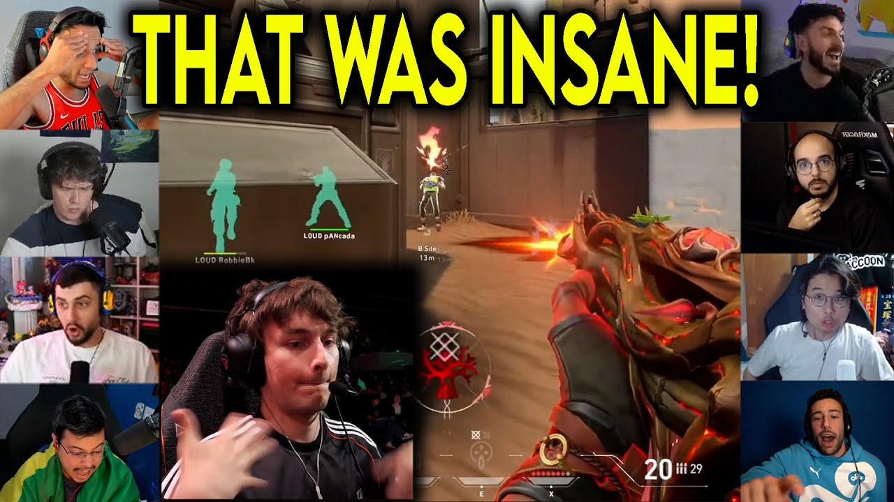 Valorant Streamers Reacts To 100T Asuna Insane 4k To CLUTCH Against ...