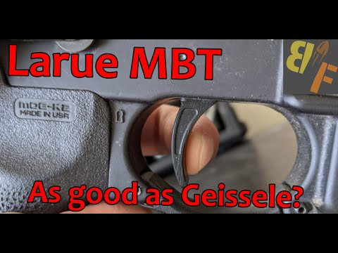 Larue MBT, as good as Geissele? [REVIEW] (1100 rounds)