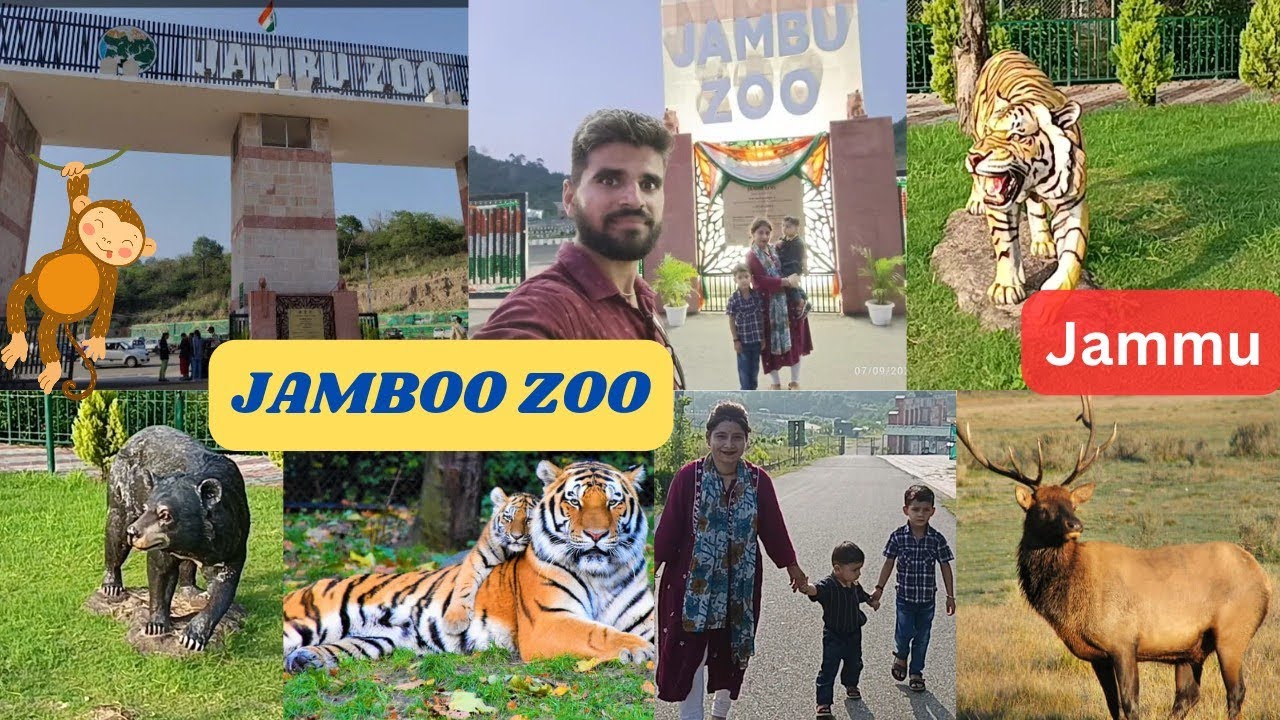JAMBOO ZOO IN Jammu| Largest ZOO of North India|Leopard|Bears|Tiger ...