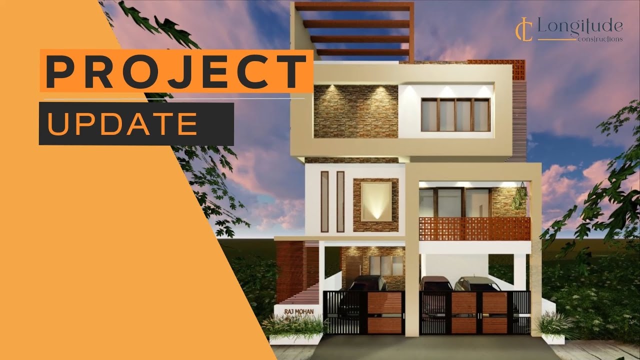 Project Update of Mr. Raj Mohan and Mrs. Yamini's upcoming G +2 home in ...