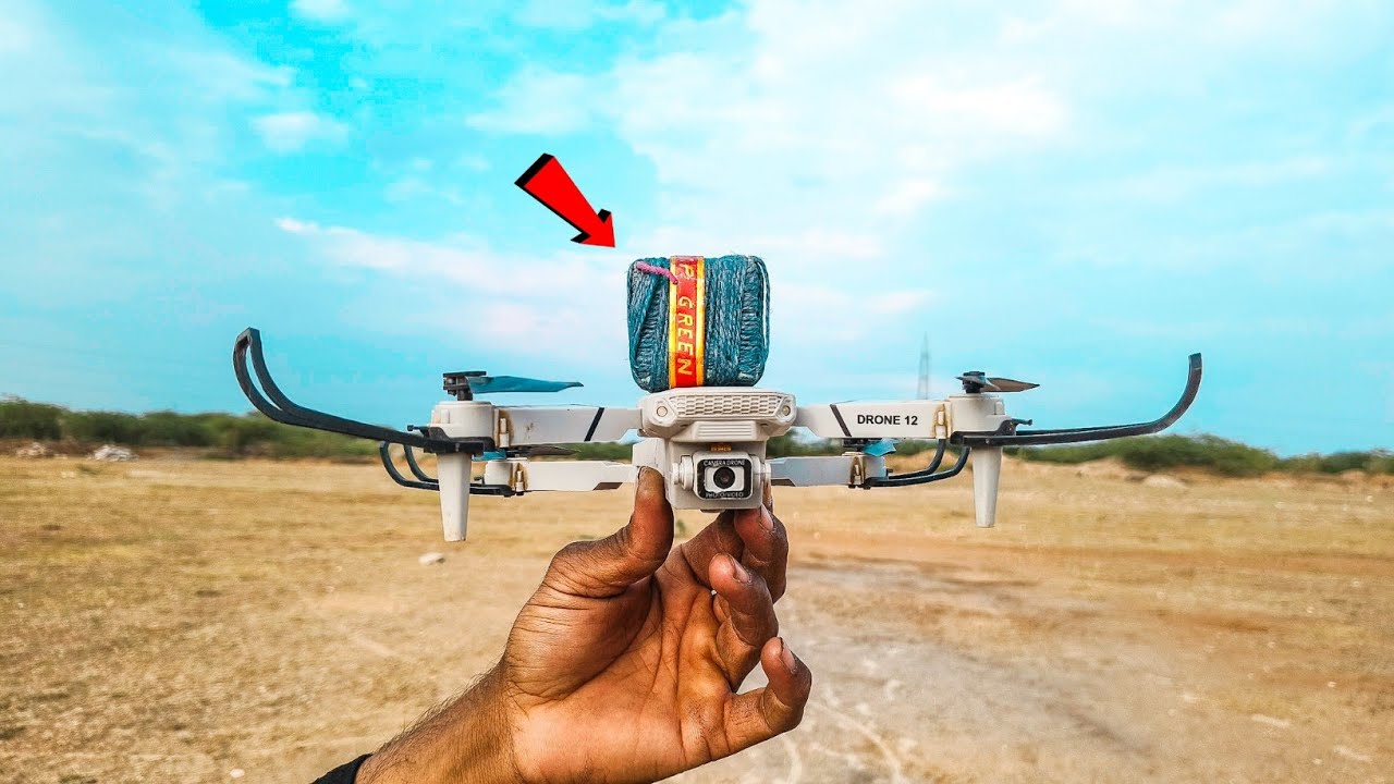 Vip Cracker Vs Flying Drone | उड़ते ड्रोन को हवा में ही उड़ा दिया ...