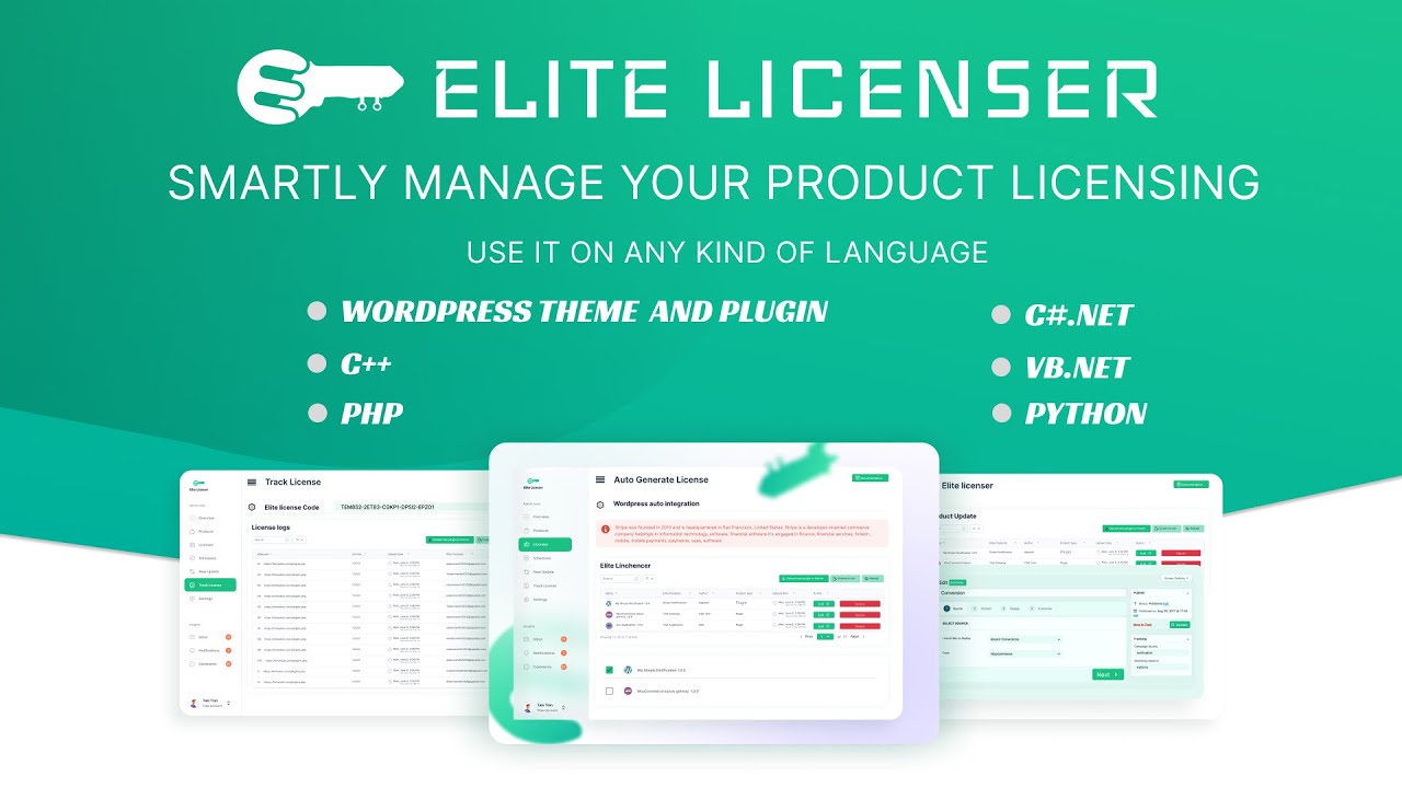 Elite Licenser - Complete License solution for any kind of software - YouTube
