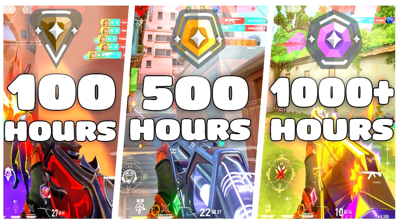 What 1000 HOURS of VALORANT looks like - YouTube