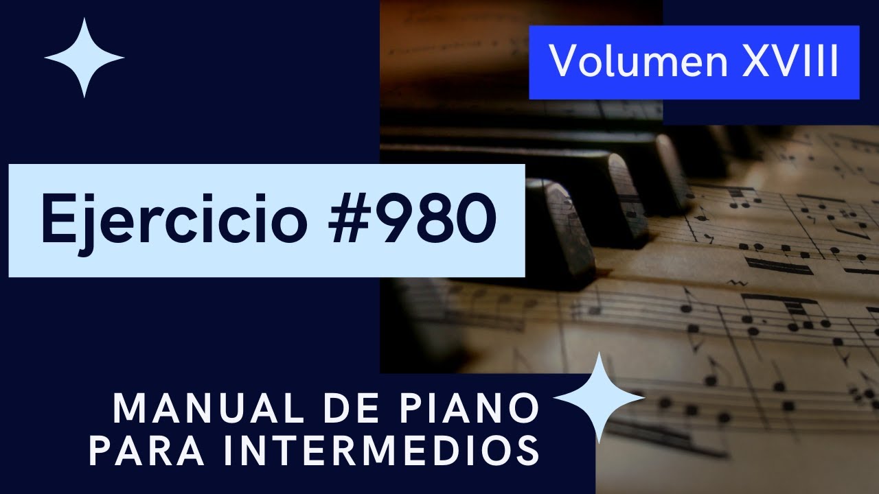 Ejercicio No. 980 - María Tenía una Ovejita - YouTube