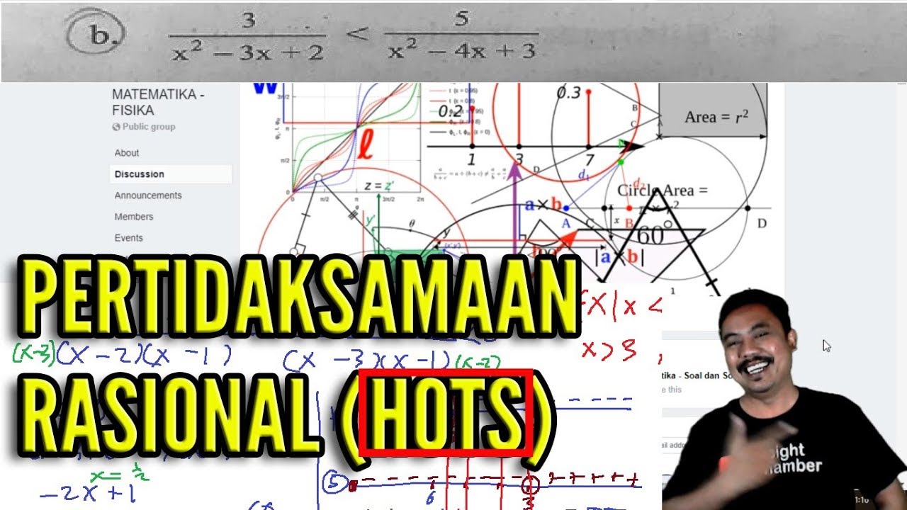 persamaan rasional dan irasional , HOTS , grup Matematika Fisika - YouTube