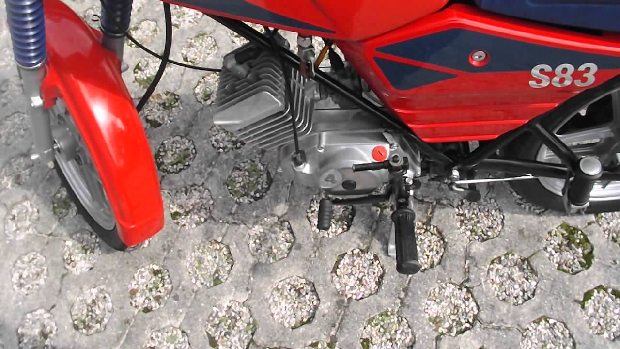 SIMSON S83 CX 1993 70ccm - YouTube