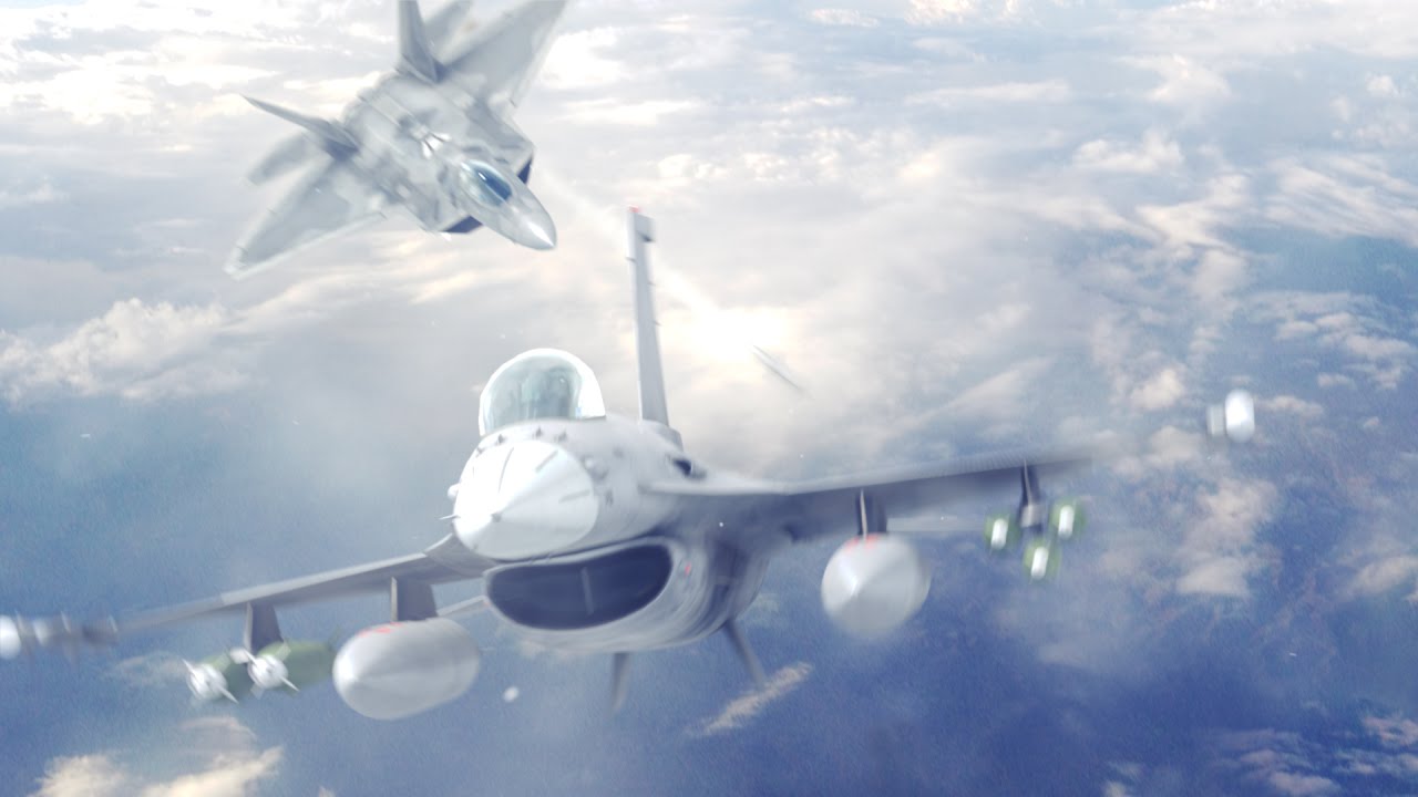 Introducing Air Force One | Element 3D Animation - YouTube