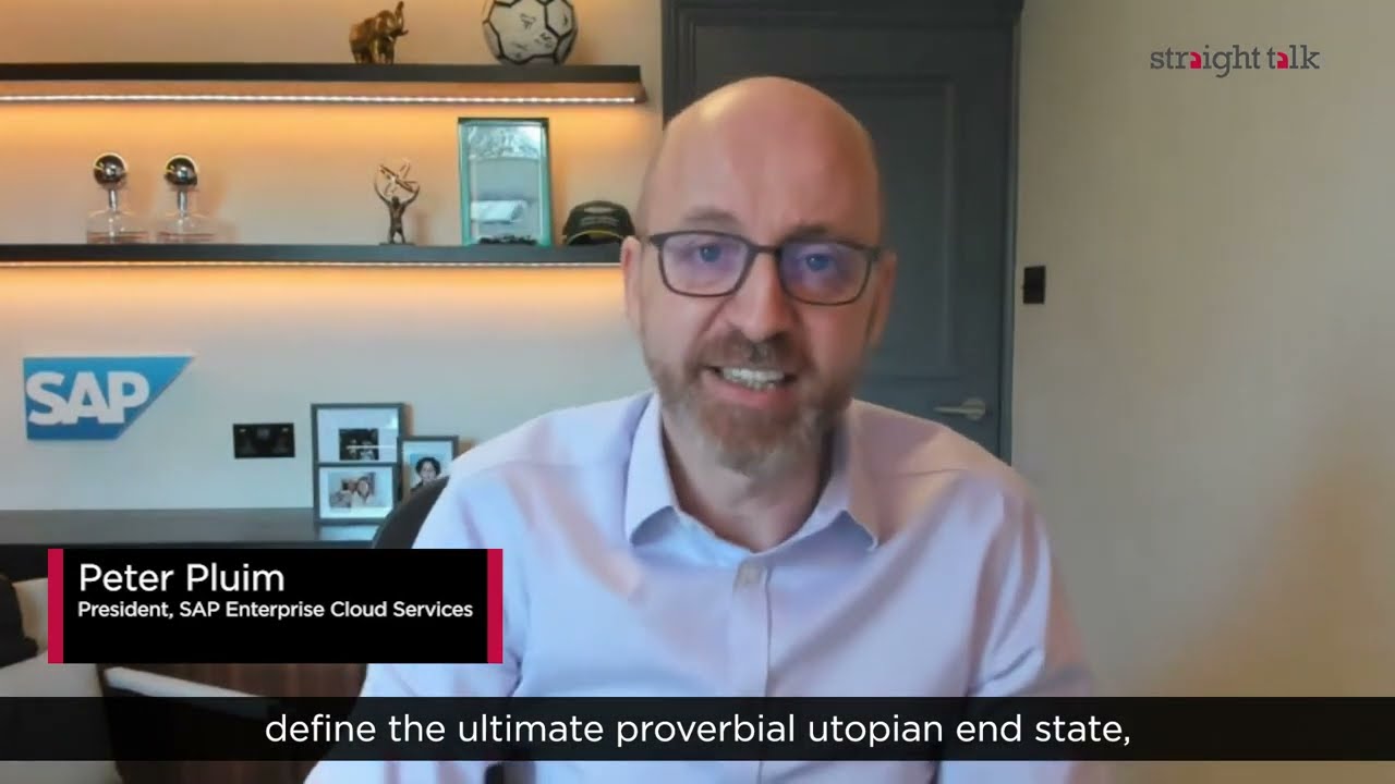 Peter Pluim, President - SAP Ent. Cloud Services, SAP, on faster and ...