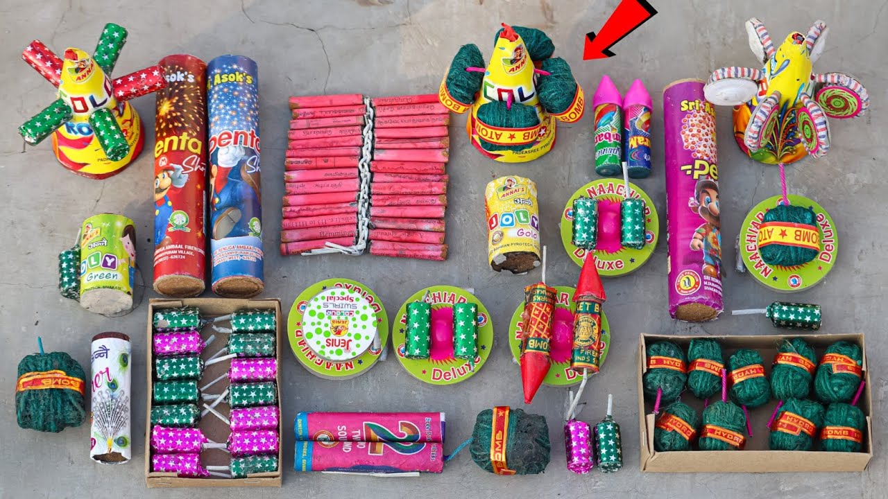 Different Types Of Patakhe Testing | Diwali Fireworks Testing | Unique ...