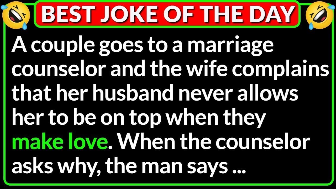 Dirty Joke – #418 | Jokes EveryNight - YouTube