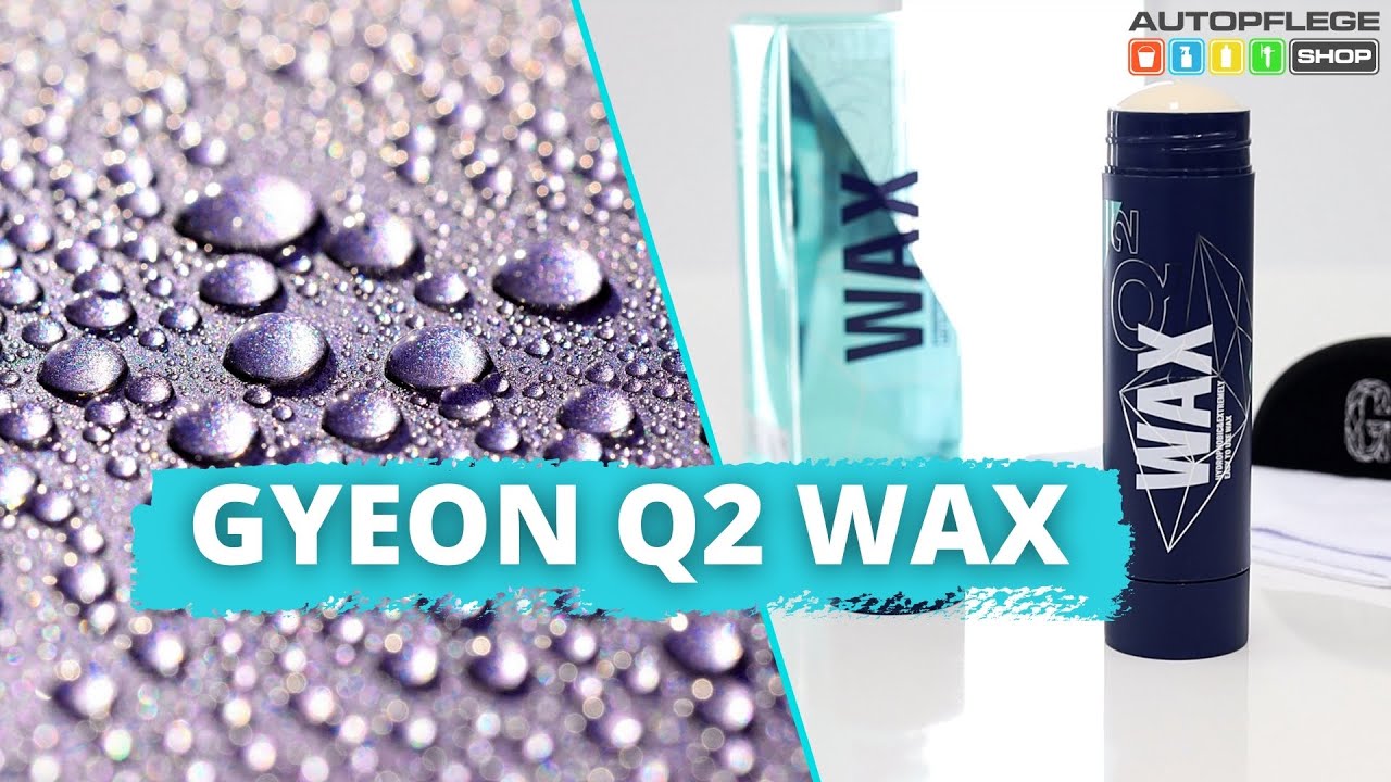 Gyeon Q2 WAX I Autopflege-Shop - YouTube