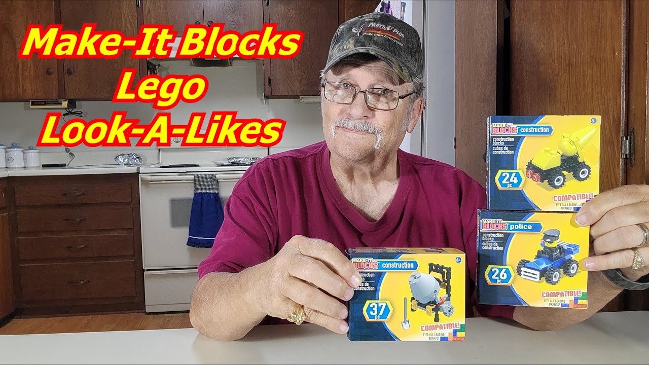 3 Lego Look a Likes Not Legos But Same Type Unbox and Build - YouTube