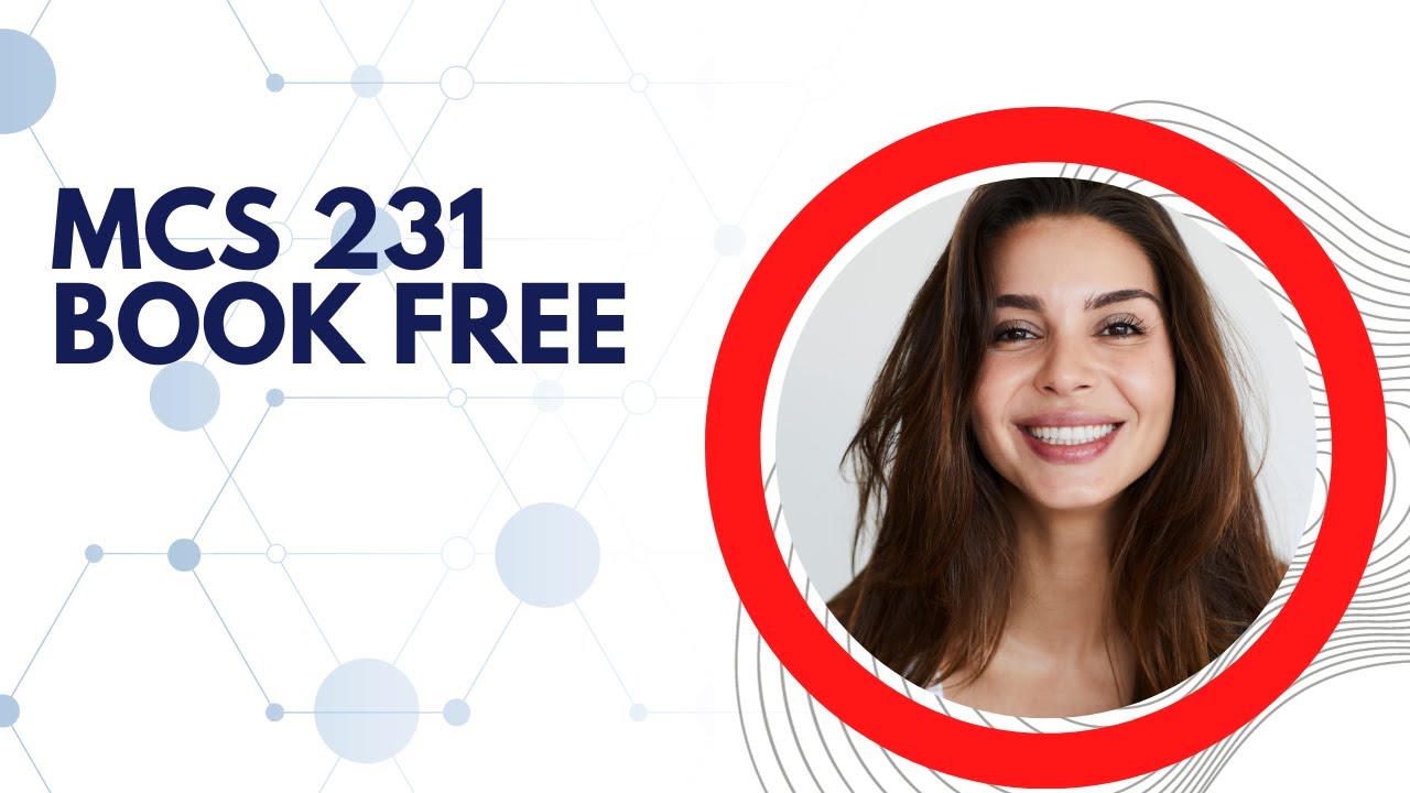 MCS 231 BOOK FREE - YouTube