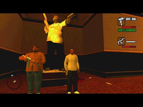 GTA San Andreas Final Mission 2-Player Gameplay