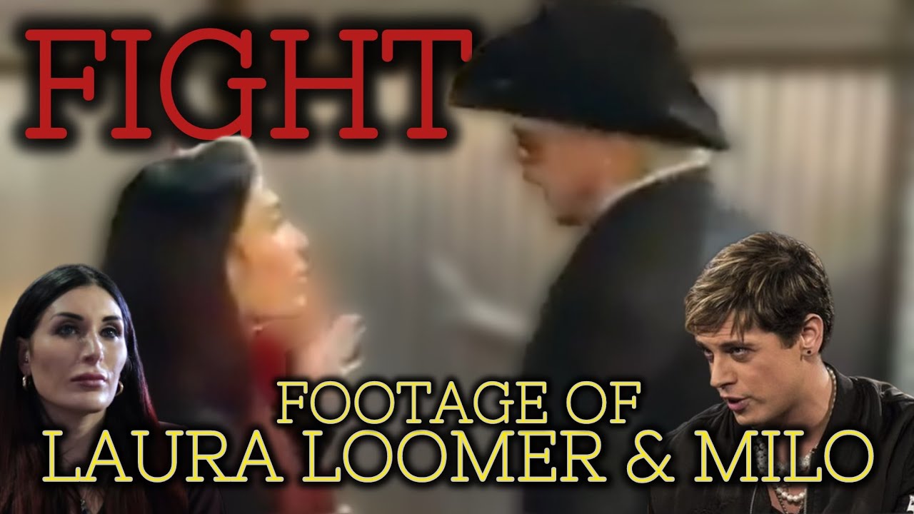 FIGHT FOOTAGE of Milo Yiannopoulos & Laura Loomer At TPUSA AMFest ...