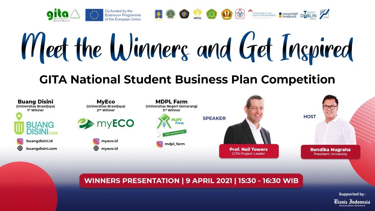 GITA National Student Business Plan Winner Presentation - YouTube