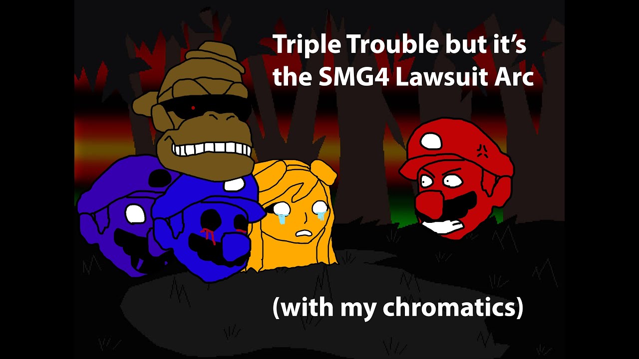 Triple DMCA (Triple Trouble but it’s the SMG4 Lawsuit Arc) but with my ...
