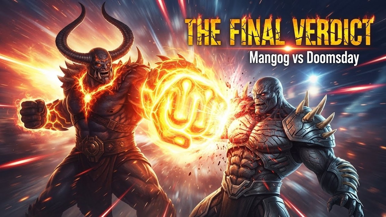 Mangog vs Doomsday: When Cosmic Wrath Faces Unstoppable Evolution ...
