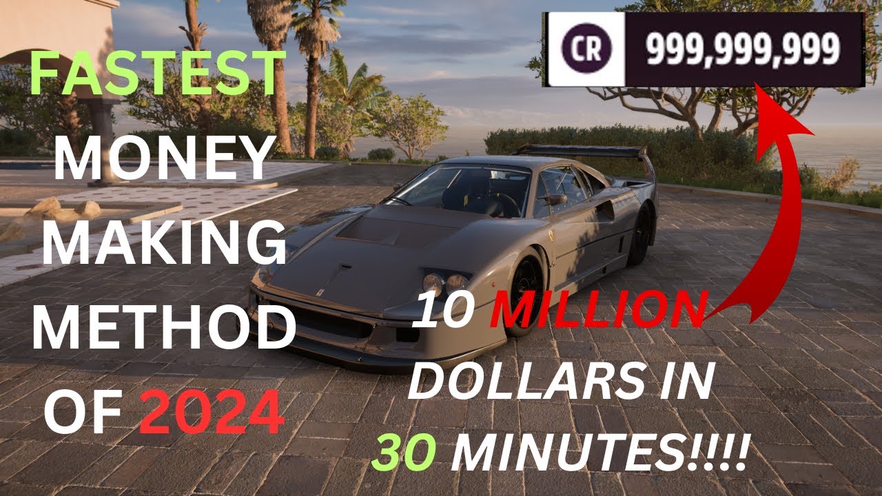 Best Forza horizon 5 money making method of 2024!! How to make 10 ...