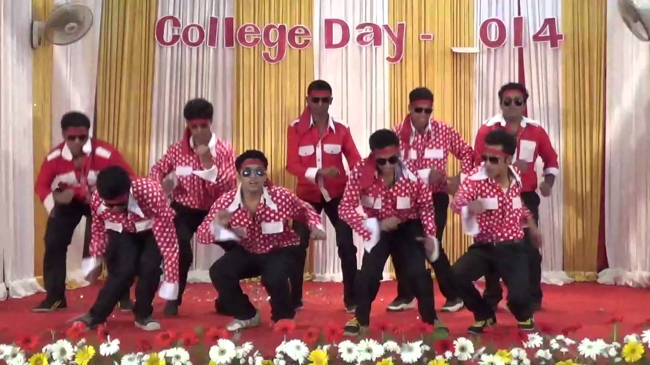 COLLEGE DAY INNEE THEERAM THEDUM FUNNY DANCE @NIMIT 2K14 - YouTube