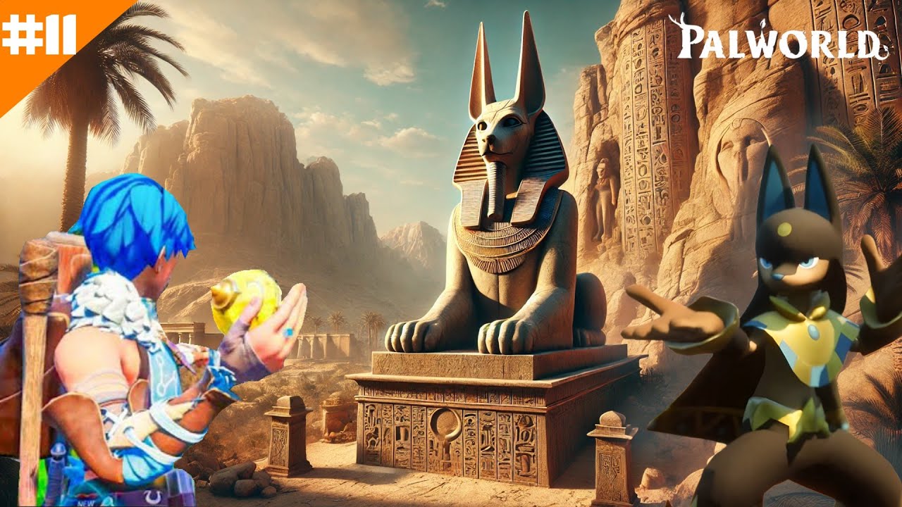 FIGHTING WITH MOST POWERFUL POKEMON IN PALWORLD - ANUBIS #11 - YouTube