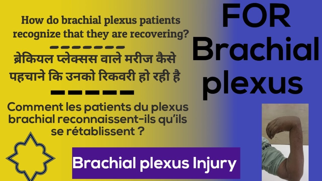 Examination of Recovery of Brachial plexus injury Patient #bpi # ...
