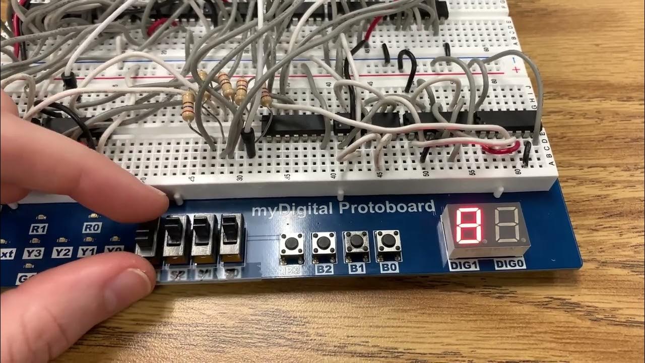 DE [Problem] 2.4.1 Date of Birth Combinational Logic Circuit Design - YouTube
