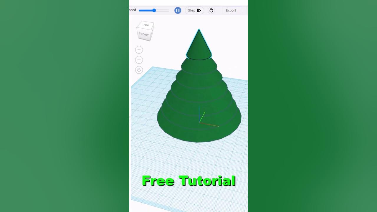 A #Christmas Tree in Minutes using Tinkercad CodeBlocks! - YouTube