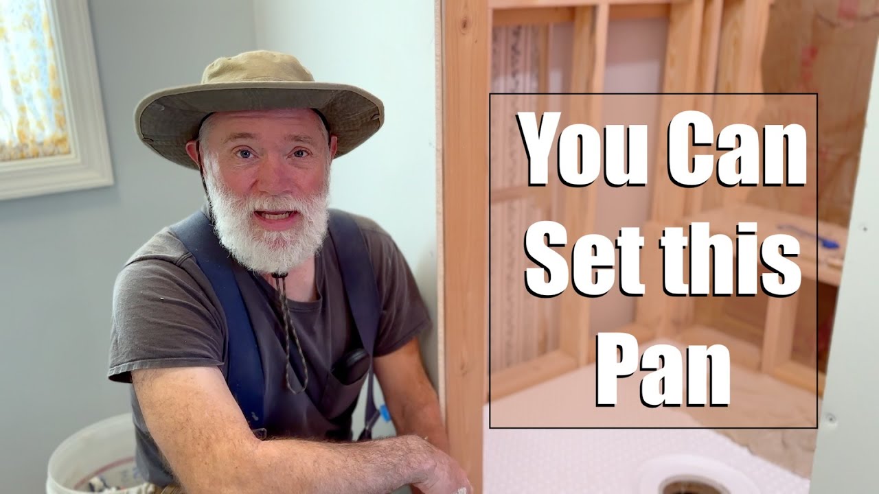 Easiest Shower Pan Install EVER - Slope Made Simple - YouTube