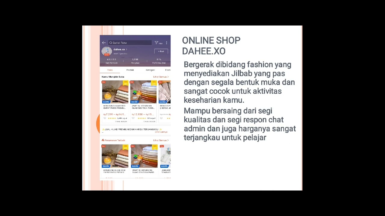 BMC dari Online shope Dahee.xo - YouTube