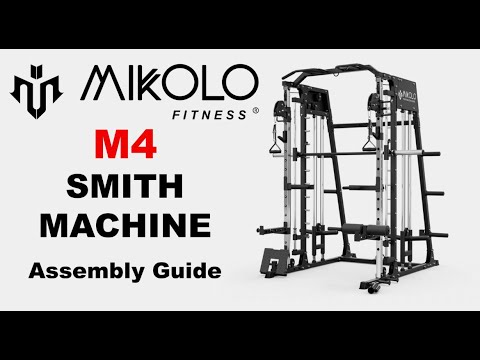 Mikolo M4 Smith Machine Home Gym Assembly Guide Video - YouTube