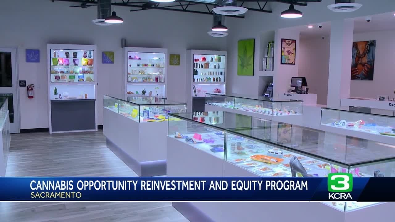 Sacramento's first Black woman-owned storefront dispensary opens - YouTube