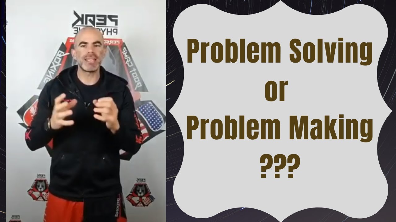 Steve Eckert talks about Problem Solving or Problem Making - YouTube