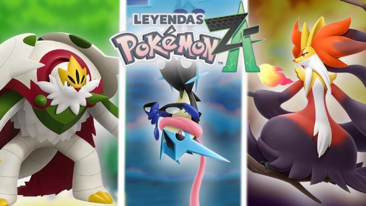 ⚠️ Mega Chesnaught, Mega Delphox y Mega Greninja | NUEVA MEGA REVELADA ...
