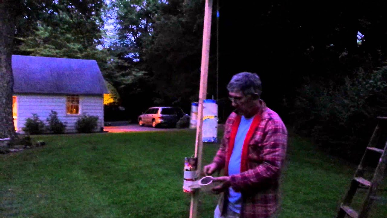 Uncle Rob building his fireworks gyro - YouTube