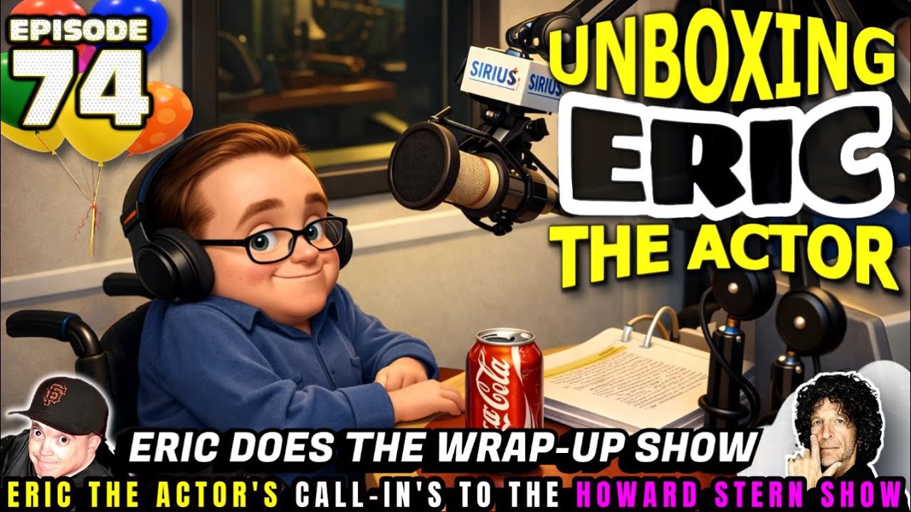 ERIC'S ONLY VISIT TO SIRIUS AND THE HOWARD STERN WRAP UP SHOW ...