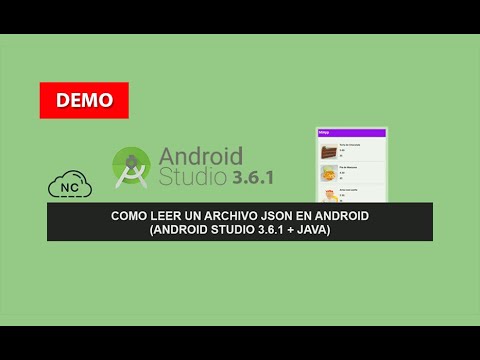 Demo: Como Leer un archivo JSON en Android (Android Studio 3.6.1 + Java ...